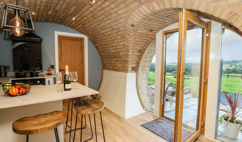 Unique Hobbit Home with a Hot Tub - Book Online Today